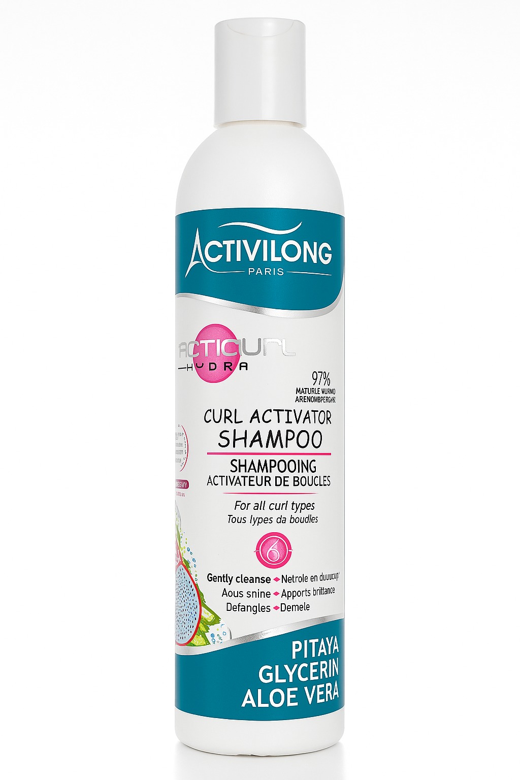 Curly Shampoo with Aloe Vera – Active Long - ACTIVILONG PARIS